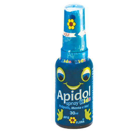 PRÓPOLIS SPRAY MENTA KIDS 30ML -SEM ALCÓOL (APIDOL) - Foco Alternativo ...