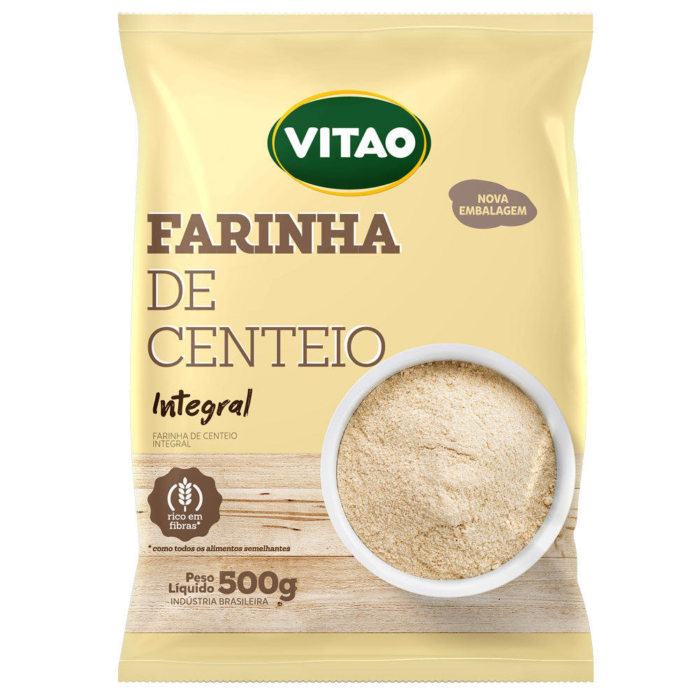 FARINHA DE CENTEIO 500G - VITAO - Foco Alternativo - Atacado de ...