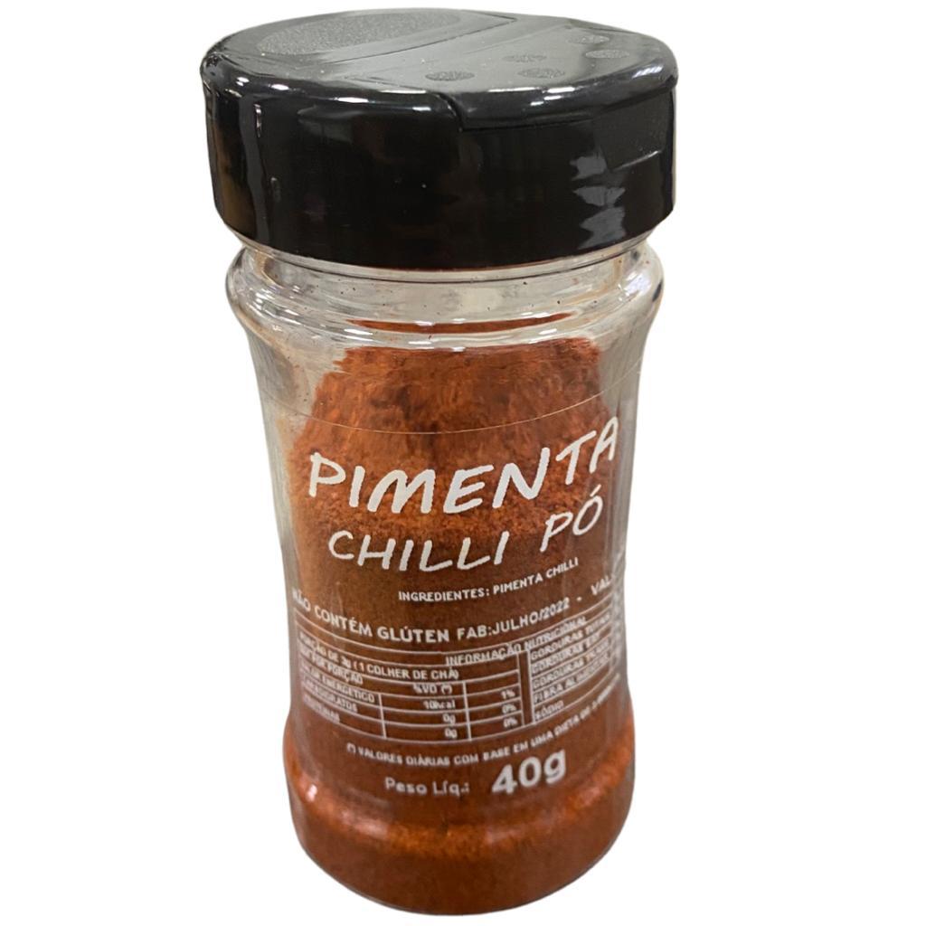 PIMENTA CHILLI PÓ 40G POTE FLIPTOP - Foco Alternativo - Atacado de ...