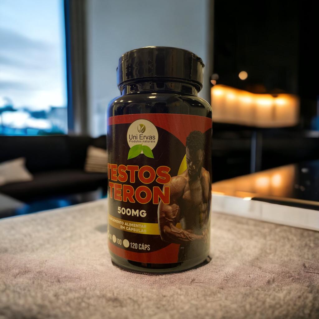 TESTOSTERON 60CAPS 500MG (MACA PERUANA, TRIBULLUS, GNSENG E GUARANÁ ...