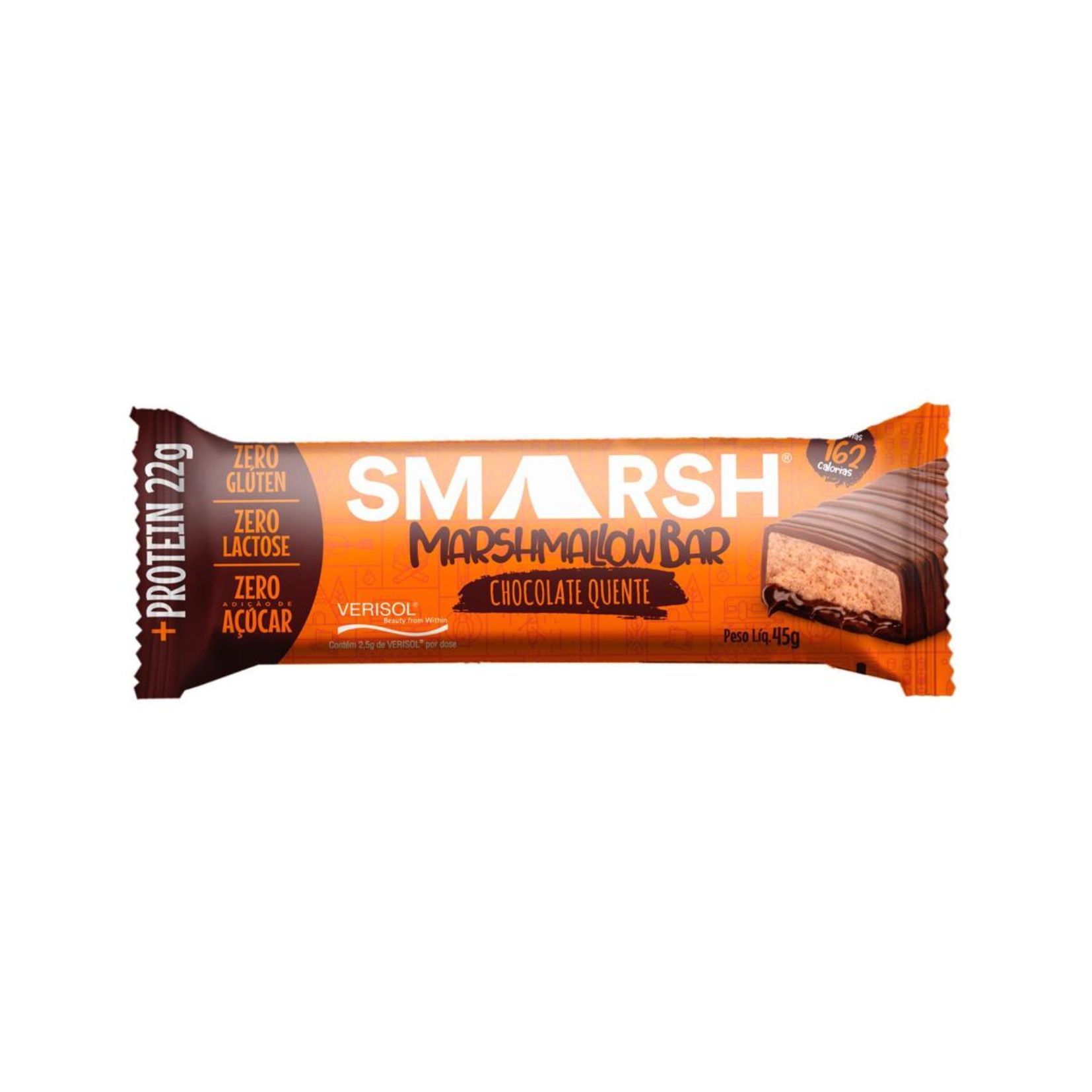 MARSHMALLOW BAR CHOCOLATE QUENTE + (PROTEIN 22G) SMARSH - Foco ...