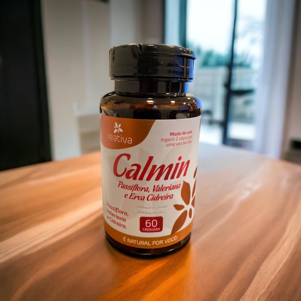 VALERIANA + PASSIFLORA + ERVA CIDREIRA 60CAPS (CALMIN) - REATIVA - Foco ...