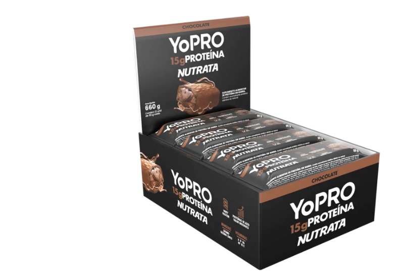 BARRA DE PROTEÍNA NUTRATA YOPRO SABOR MORANGO COM CHOCOLATE BRANCO 55G ... BARRA DE PROTEÍNA NUTRATA YOPRO SABOR MORANGO COM CHOCOLATE BRANCO 55G ...